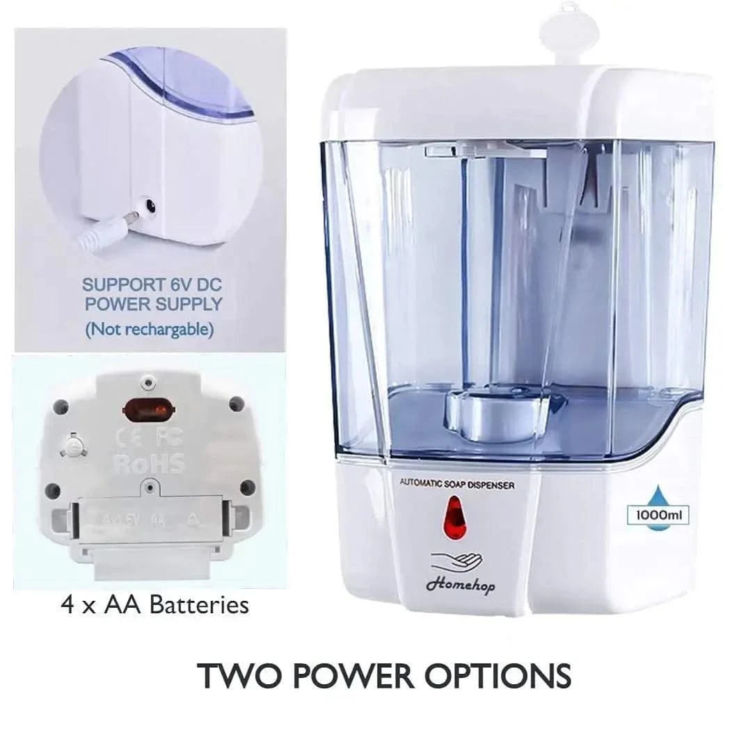 Automatic Soap Or Hand Wash Foam Dispenser 1000ml HOMEHOP Automatic Soap Or Hand Wash Foam Dispenser 1000ml HOMEHOP