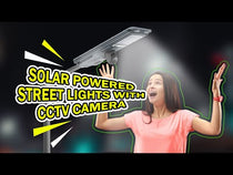 solar light outdoor street security CCTV camera with sensor Lamp – HOMEHOP®